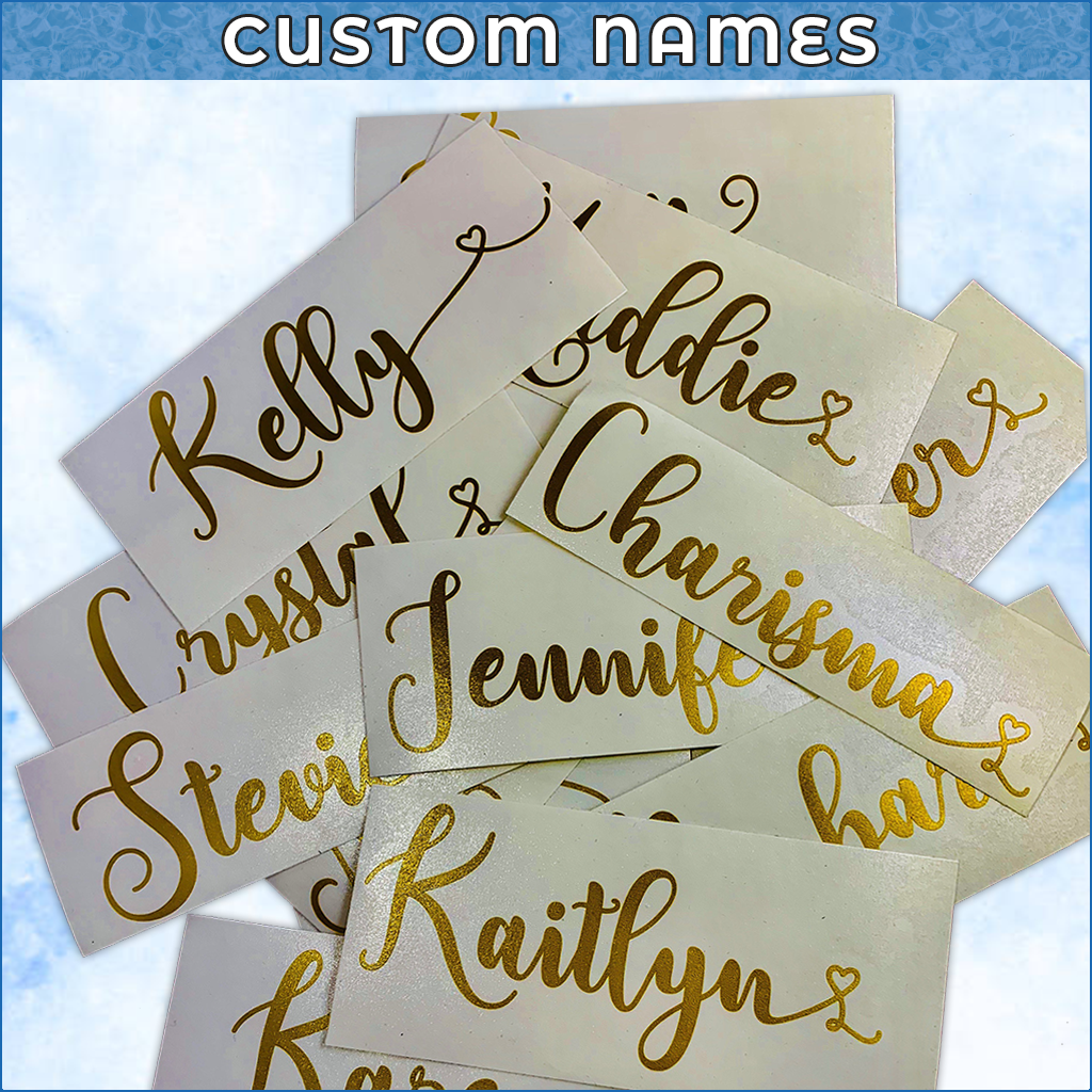 Custom names GloriART